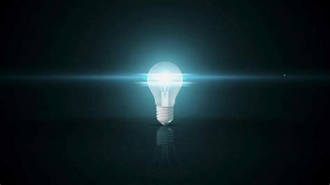 Light Bulb Animation Stock Video Footage For Free Download