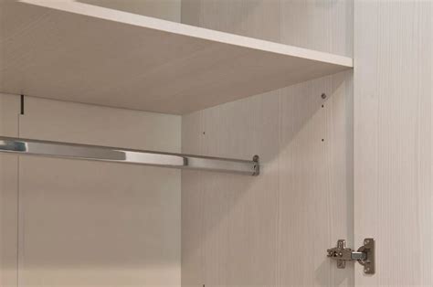 Штанга в шкаф для одежды виды размеры нюансы крепления особенности