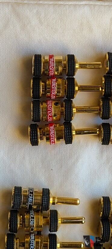 Monster Cable Master Lock Xterminator Connectors Spade To Banana Plug