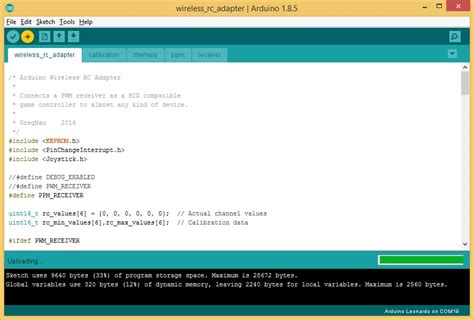 Arduino As Wireless Rc Simulator Dongle