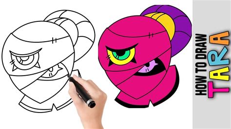 How To Draw Brawl Stars Tara