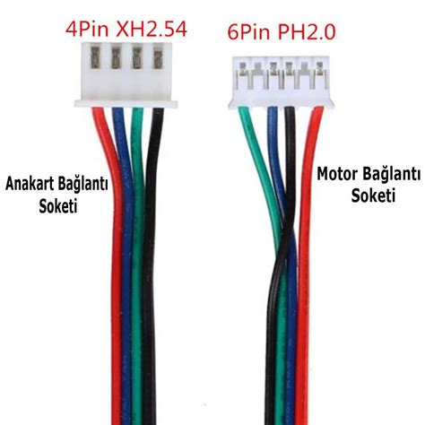 Nema 17 Step Motor Kablosu80cmxh254 Fiyatı Taksit Seçenekleri