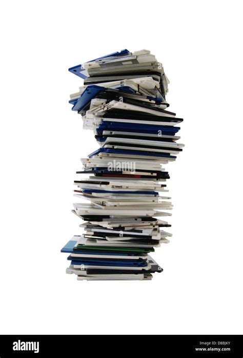 Stack Of Floppy Disks Stock Photo Alamy