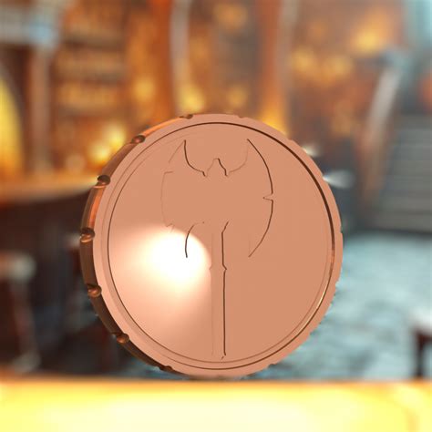 3d Printable Barbarian Token By Hogans Heroic Hoard