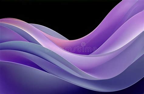 vibrant abstract waves in purple and blue shades creating a dynamic
