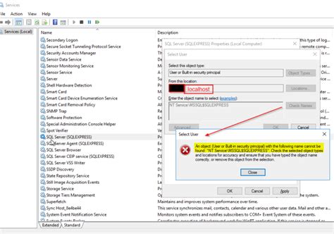 What Is The Ntservice Service Name For Sqlexpress The Service Keeps Crashing Databases