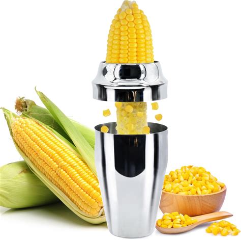 Pampered Chef Corn Kernel Cutter Corn Peeler Thresher