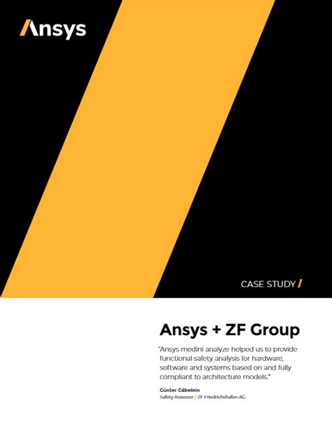 Zf Group Accelerates Functional Safety Analysis Computerherald Technology Intelligence Delivered