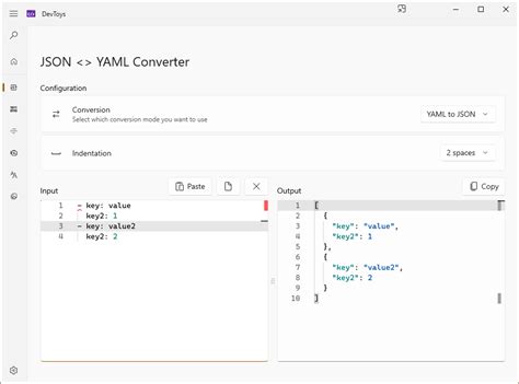 Yaml To Json Wrong Error Notification · Issue 393 · Devtoys Appdevtoys · Github