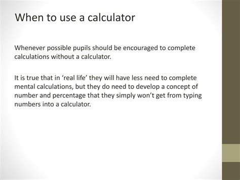 PPT Calculating Percentages Without A Calculator PowerPoint Presentation ID 2693698