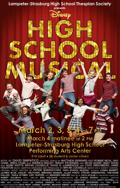 High School Musical Movie Poster