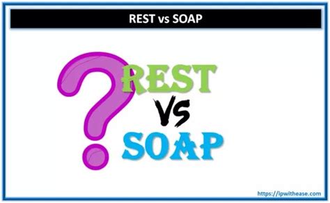 REST Vs SOAP Difference Between Web API Services IP With Ease