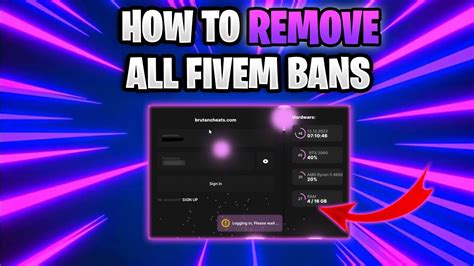 HOW TO REMOVE ALL FIVEM BANS ALL SERVERS HARDWARE BAN YouTube