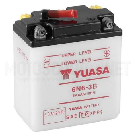 Yuasa 6n6 3b Battery