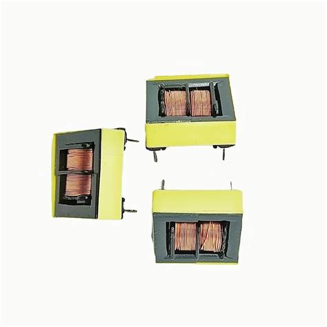 Ee14 High Frequency Transformer Power Supply Ferrite Core Vertical High Voltage 30mh Inductance
