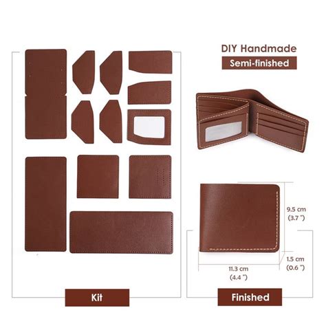 Diy Bag Kits And Leather Sewing Kit Hand Sewing Projects Wallet