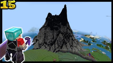 I Built A Massive Volcano 100 000 Blocks In Minecraft Survival S2 Ep15 Youtube