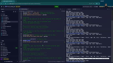 Intro To Coding Python Dictionaries Youtube