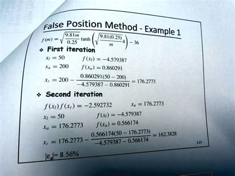 solved develop an m file matlab function for the false position method