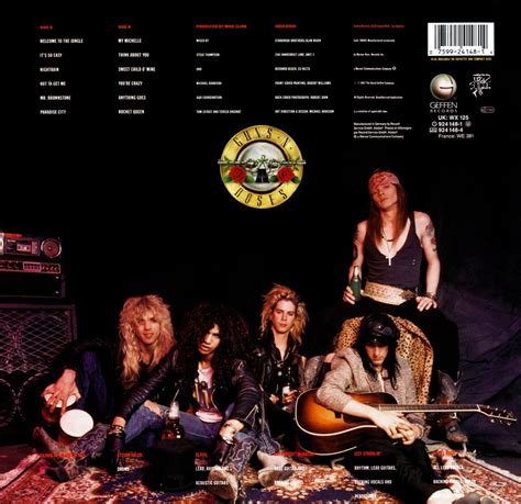 Guns N Roses Appetite For Destruction 1987 Sobre Pedido House Of Dj