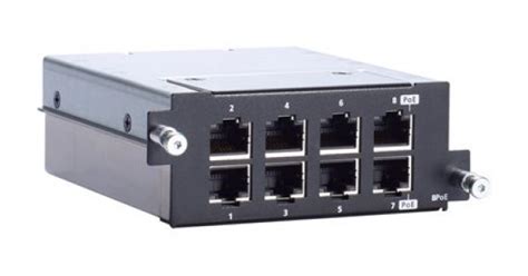 MOXA RM G GPoE Ethernet Module Price In The Middle East Easy World Automation
