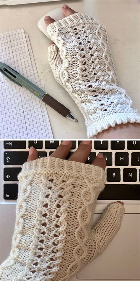 10 Free Fingerless Gloves Knitting Patterns For Style And Comfort