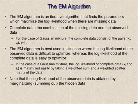 PPT An Introduction To The Expectation Maximization EM Algorithm PowerPoint Presentation