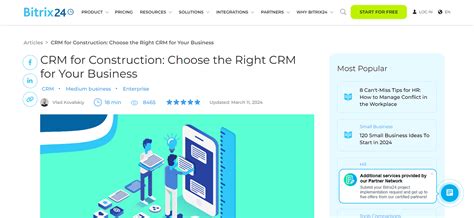 Best CRMs For Construction Switch On Business