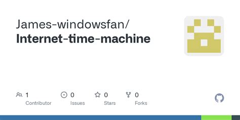 github james windowsfan internet time machine