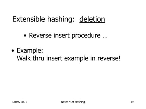 Ppt Principles Of Database Management Systems 42 Hashing Techniques Powerpoint Presentation