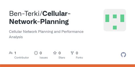 Github Ben Terki Cellular Network Planning Cellular Network Planning And Performance Analysis