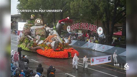 Cal Polys Rose Parade Float Wins Top Honors