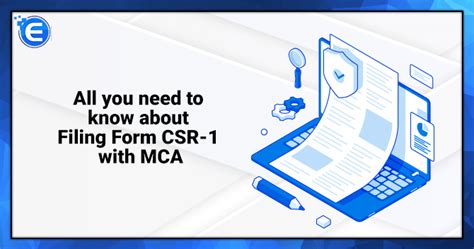 filing form csr 1 with mca enterslice private limited
