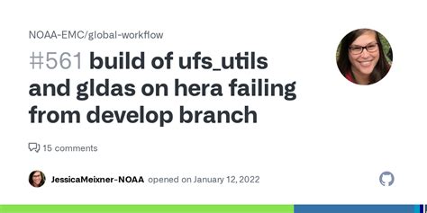 Build Of Ufsutils And Gldas On Hera Failing From Develop Branch · Issue 561 · Noaa Emcglobal