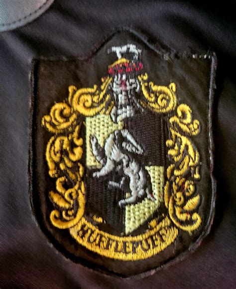 Harry Potter Hufflepuff House Cloak Whood Size M You Gem