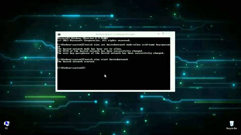 How To Setup A WiFi Hot Spot In Windows Using CMD Command Prompt YouTube