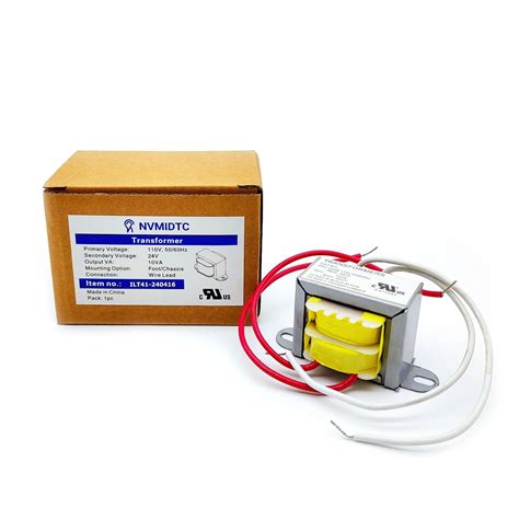Ac Ac Power Transformer Input 110v 50 60hz Output Ac 24v 10va Single Phase Tr Ebay