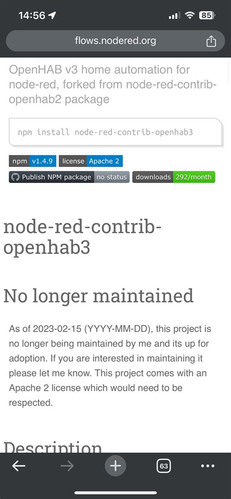 Node Red Openhab Node Maintenance Ended Node Red Openhab Community