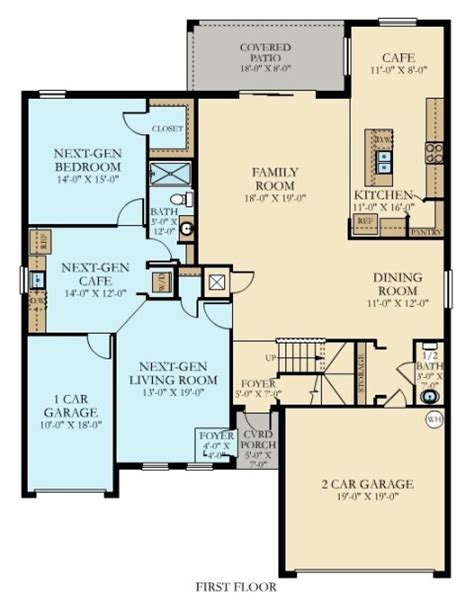 Lennar Oracle Next Gen Floor Plan Floor Roma