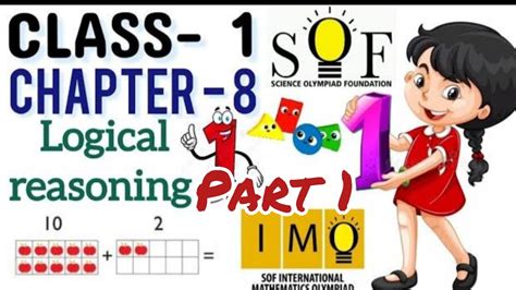 Class 1 Maths Olympiad Chapter 8logical Reasoning Class 1 Maths Imo