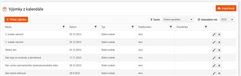 Calendar Exceptions HelpDocs