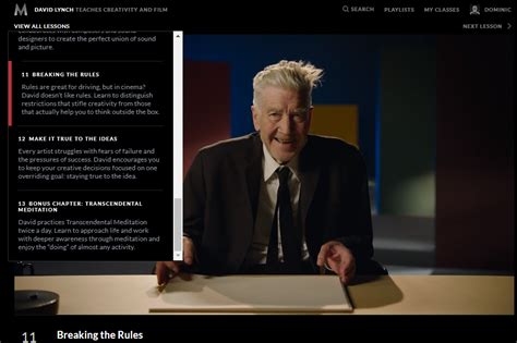 David Lynch Masterclass Review 2026 Education Speaks