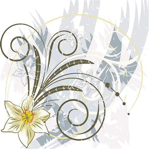 꽃 벡터 Ai Eps Uidownload