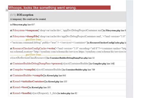 solved error 500 for bo front end seems to be working bug reports