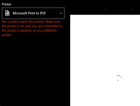 Error Printing From Windows We Couldn T Reach This Printer Microsoft Community