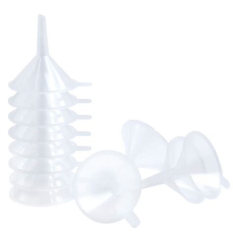 Small Funnel 216inch Clear Plastic Mini Funnels For