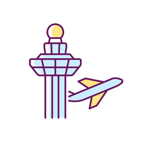 Air Traffic Control Tower Cartoon