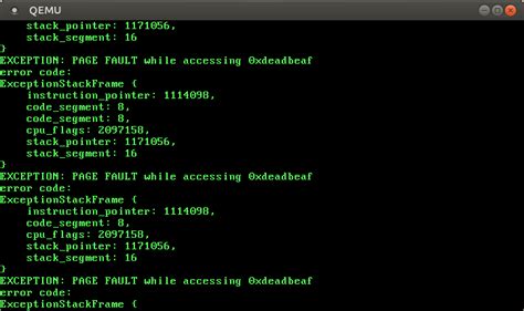 Returning From Exceptions Writing An Os In Rust First Edition