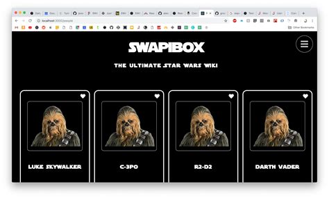 GitHub JustinTorrance Swapi The Ultimate Star Wars Wiki