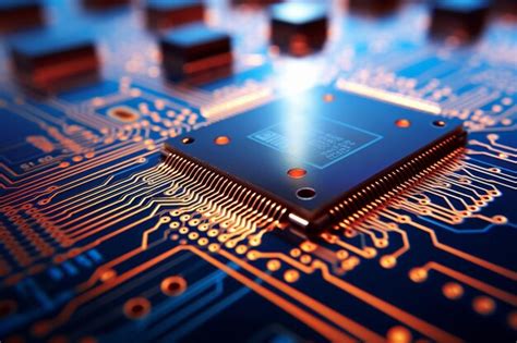 Premium Photo Electronic Circuit Board Macro Shot